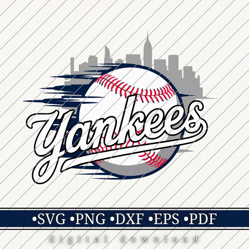 New York Yankees Svg - Etsy