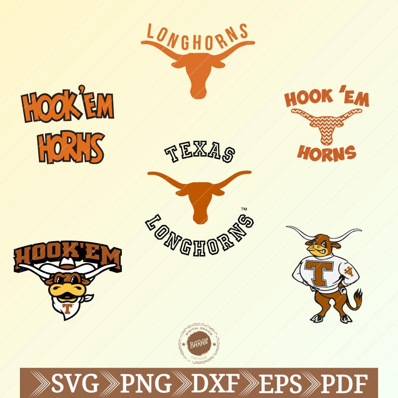 Longhorn Svg File - Etsy