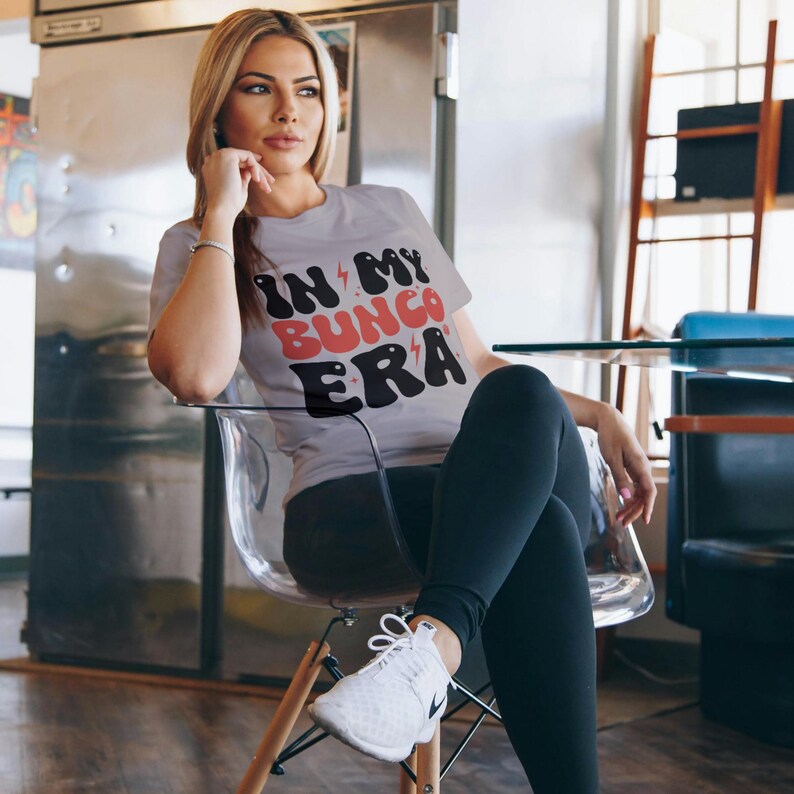 In My Bunco Era SVG, Bunco Svg, Retro Font Dice Game Design Fun Digital ...