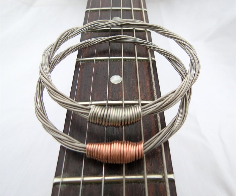 Electric Guitar String Bracelet With Your Choice Color Wrap - Etsy