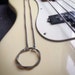 Recycled Bass Guitar String Necklace Unique and One of a Kind Handmade ...