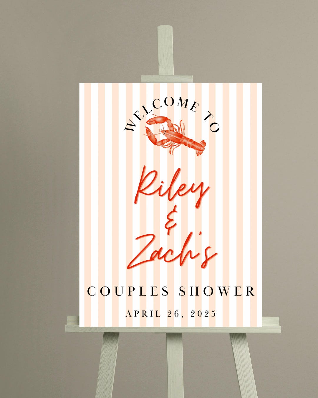 Crawfish Couples Shower Sign - Etsy