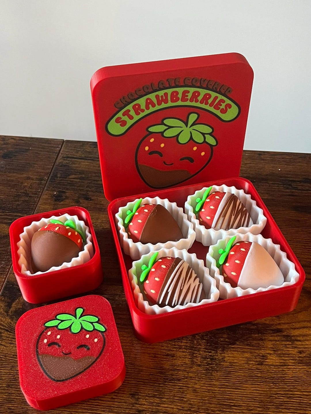 Chocolate Covered Strawberry Fidget Clicker - Etsy