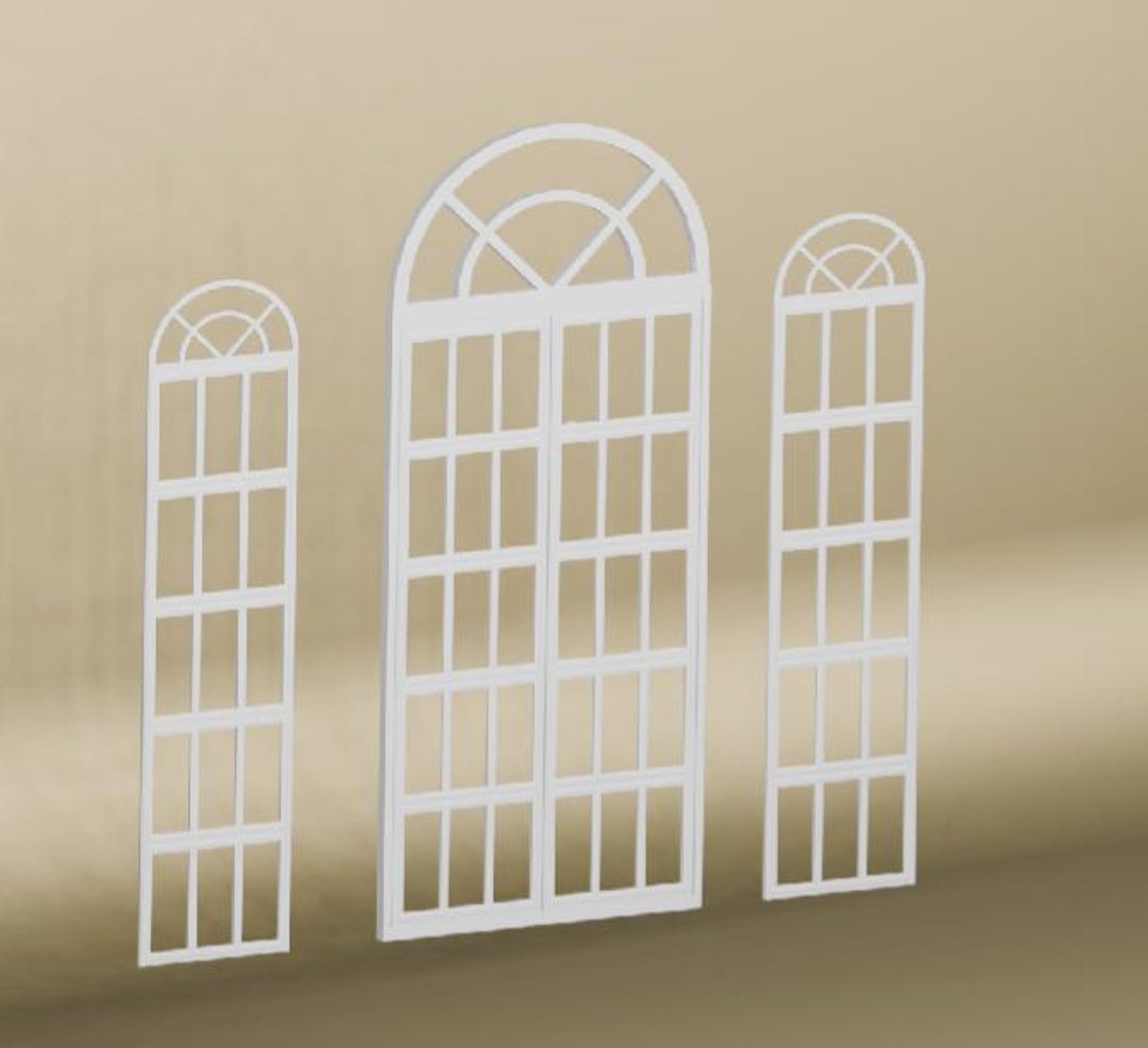 Miniature Maison Window - 1:6 Scale DIY Ensemble - Etsy