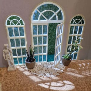 Miniature Maison Window - 1:6 Scale DIY Ensemble - Etsy