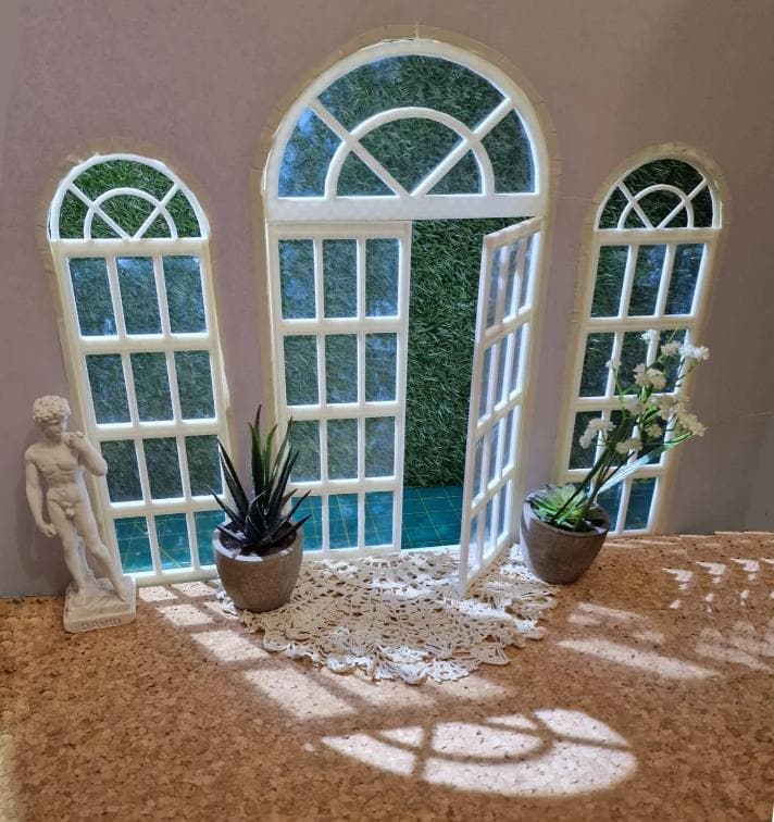 Miniature Maison Window - 1:6 Scale DIY Ensemble - Etsy