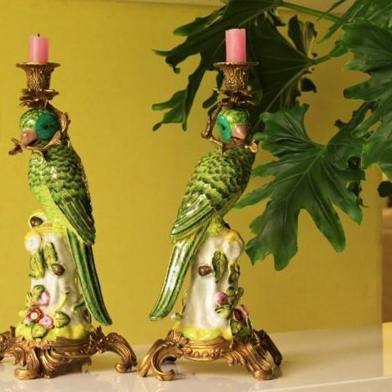 Parrot Candle Holder - Etsy