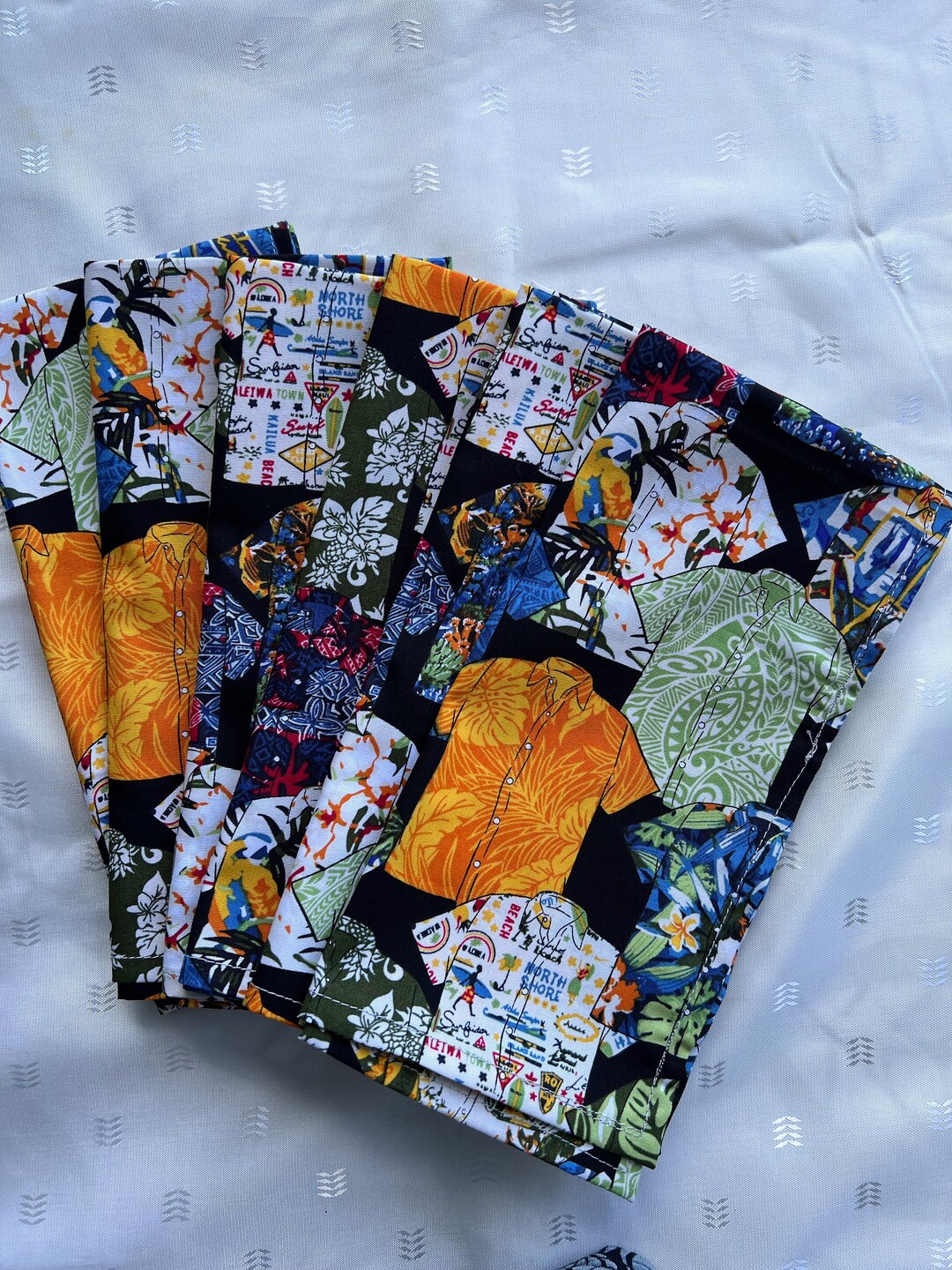 Beautiful Hemmed Napkins, Zero Waste Napkins, Custom Made Cloth Napkins ...