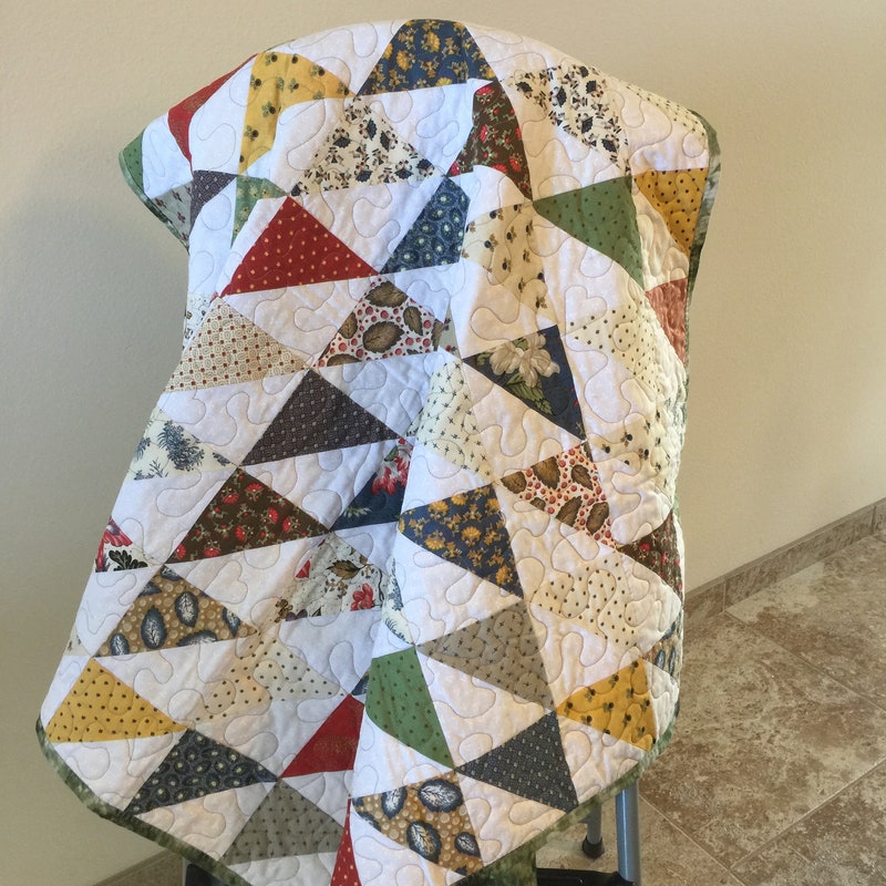 Triangle Blanket - Etsy