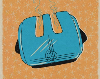 Satanic Toaster is a Vintage Retro Inspired From a Youtube Video From ...