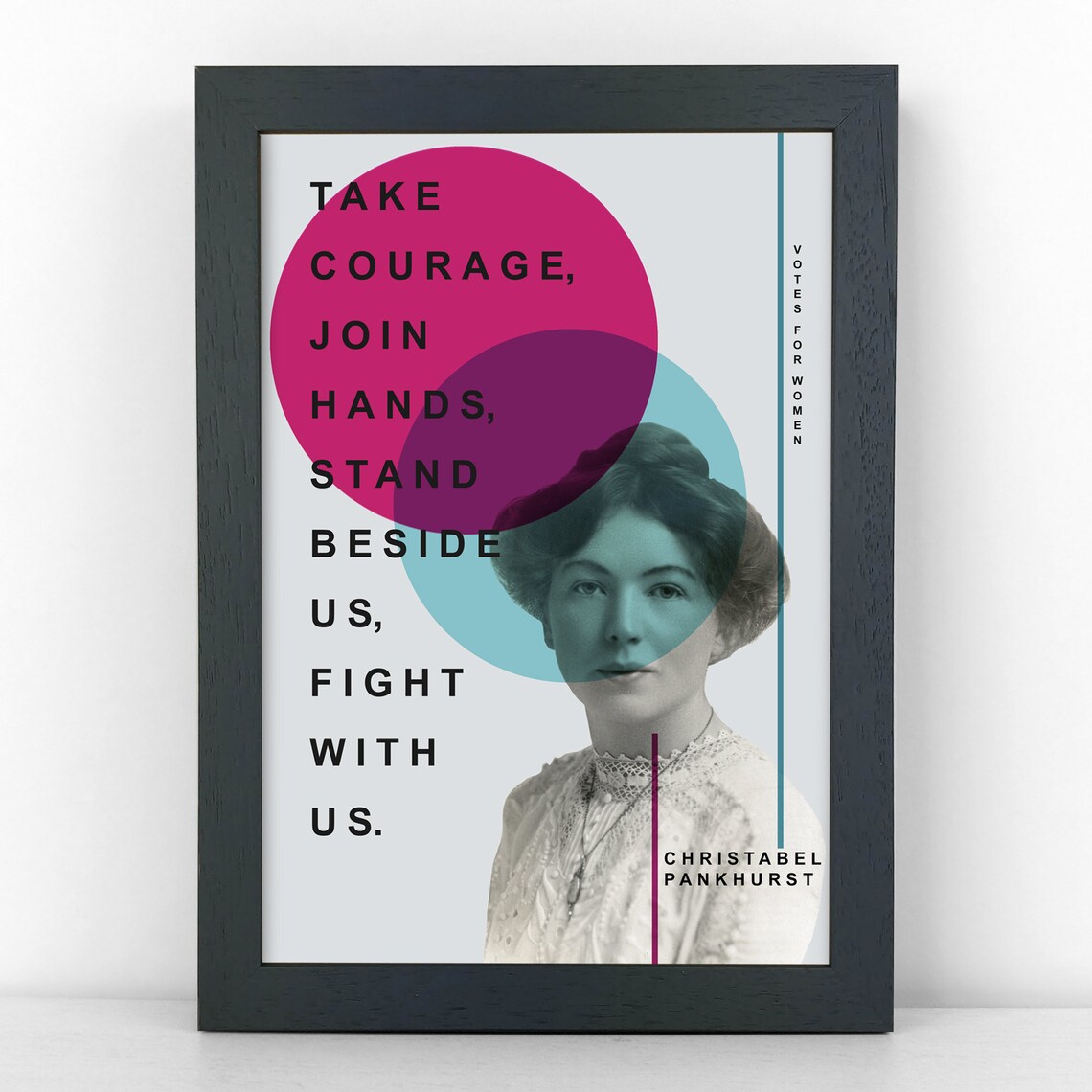 Votes for Women Suffragette Quote Unframed Prints Feminist - Etsy UK