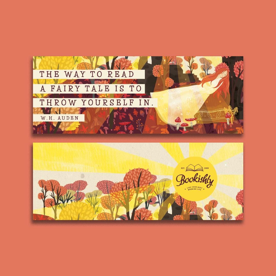 Fairy Tales Bookmark - "the Way to Read" - Etsy