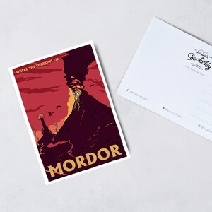 Fictional Travel Postcard Set | Literary Vintage Childhood Novels ...