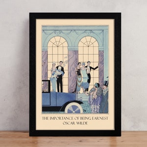 Classic Literature Art Poster Prints Gallery Style Print Literary Wall ...