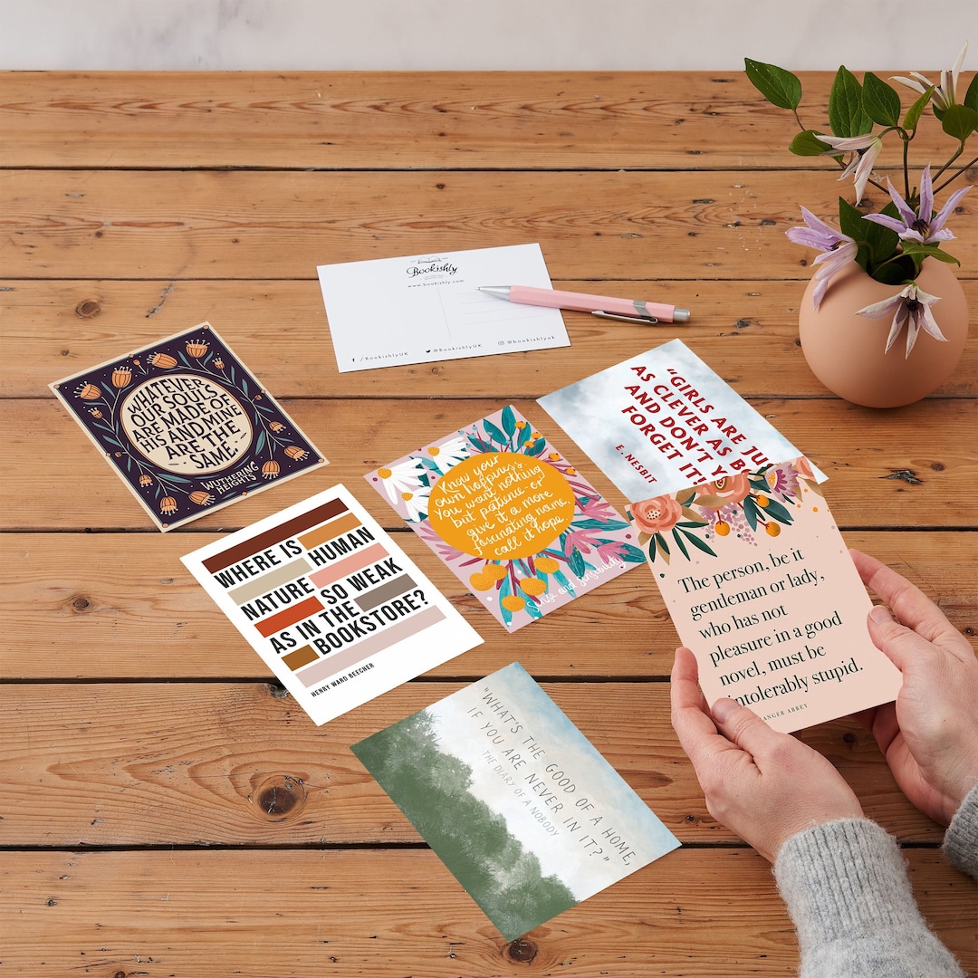 Classic Book Quotes Postcard Set - 12 Postcards - 2022 Edition ...