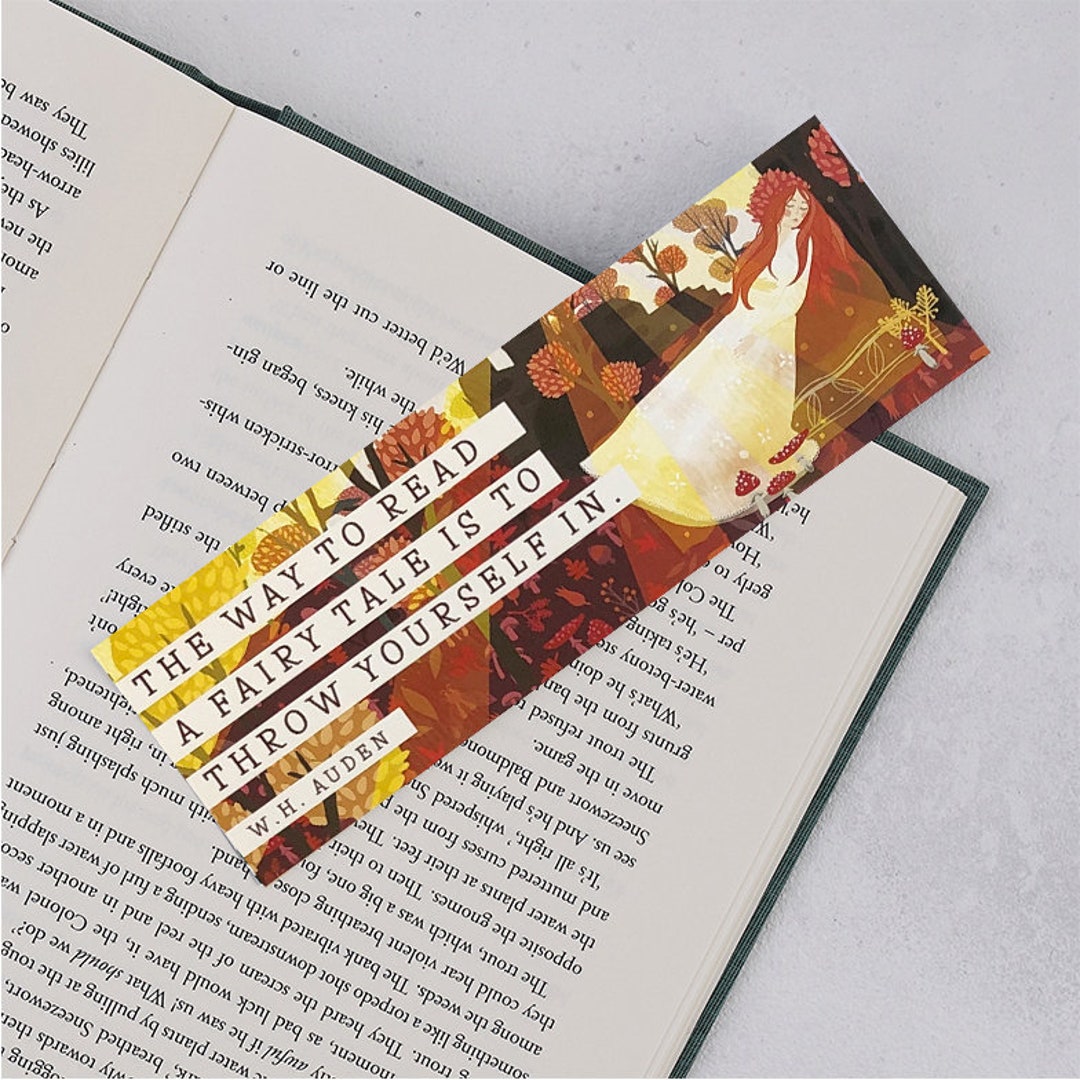 Fairy Tales Bookmark the Way to Read - Etsy