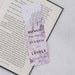 Book Lover Bookmark Set Bookmark Bundle Five Bookmarks Literary Gift - Etsy