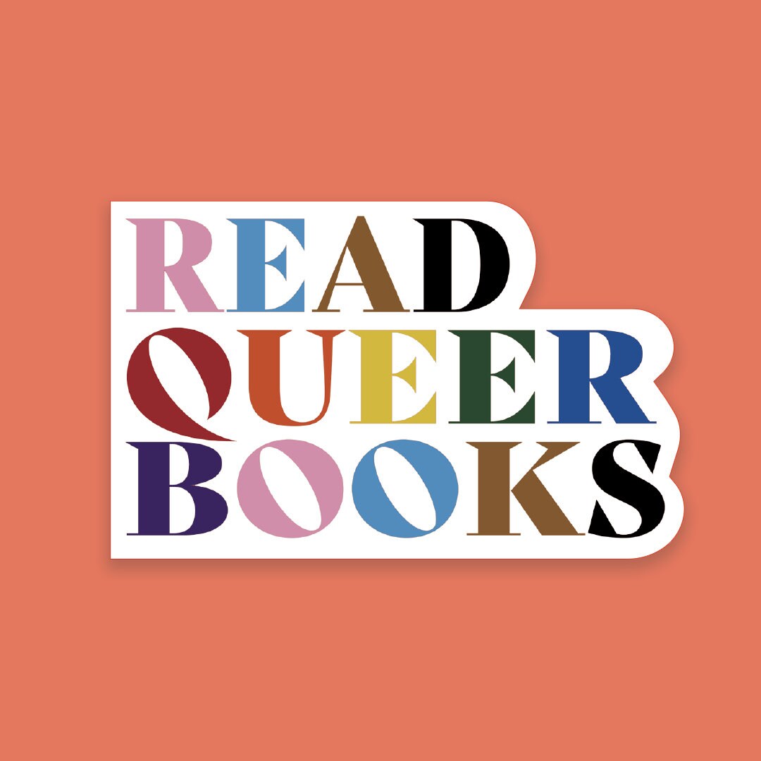 Read Queer Books - Large Sticker - LGBTQIA - Etsy