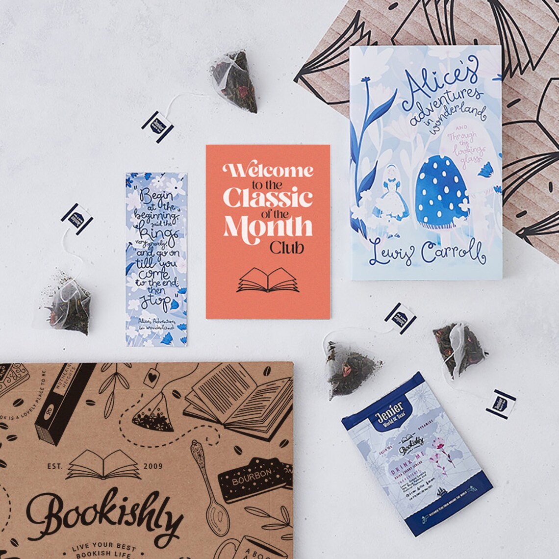 Book Subscription Box Classic of the Month Club Monthly - Etsy