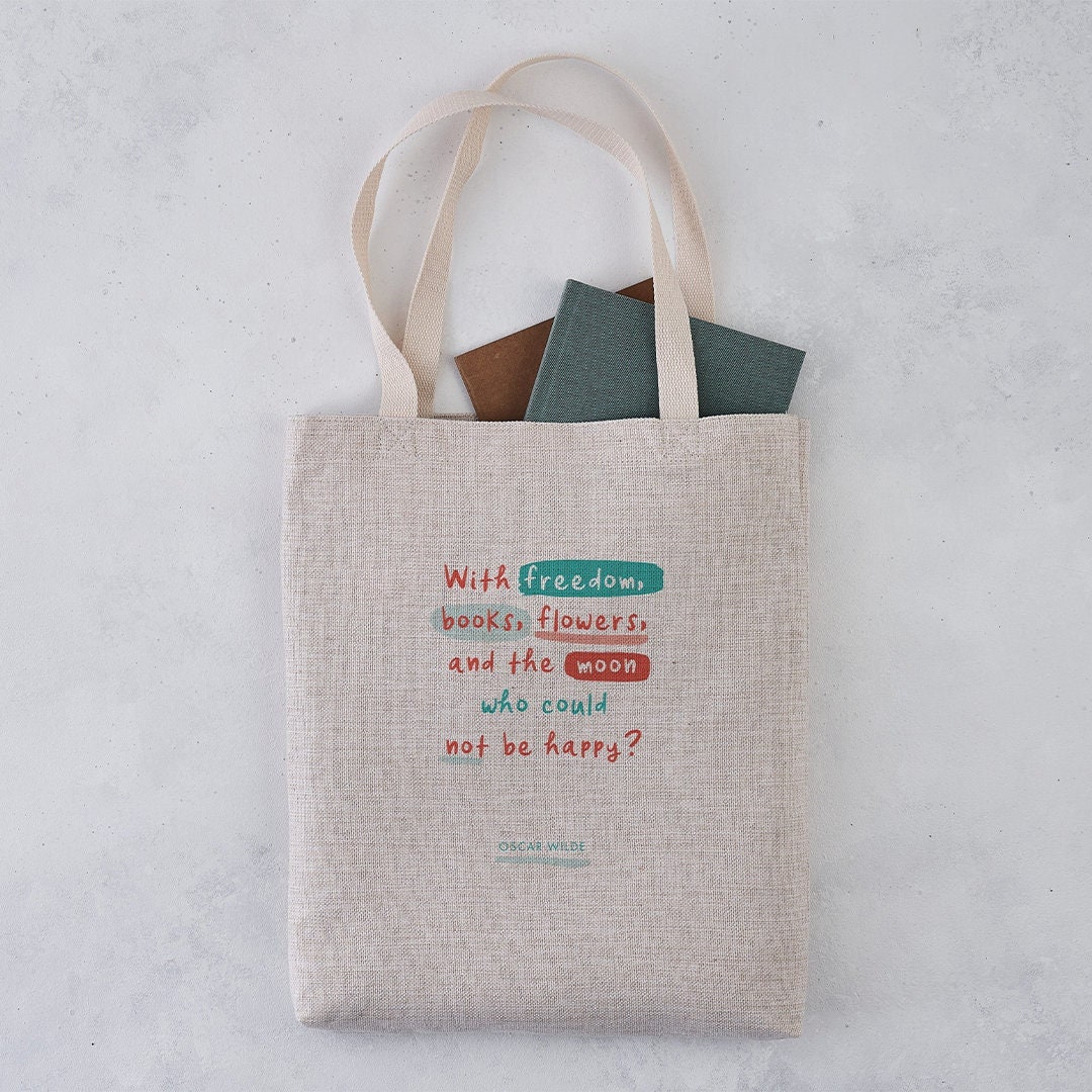 Freedom and Books - Literary Tote Bag - Etsy
