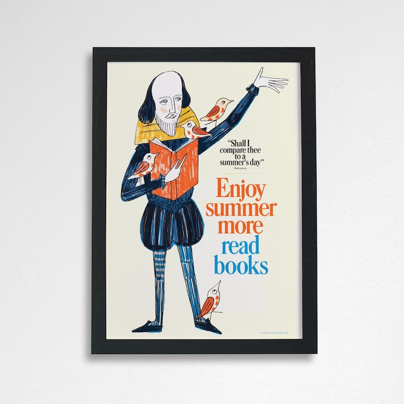 Shakespeare Poster - Etsy