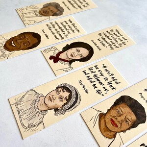 Classic Authors Bookmark Bundle Positive Quote Positive Affirmation Six ...