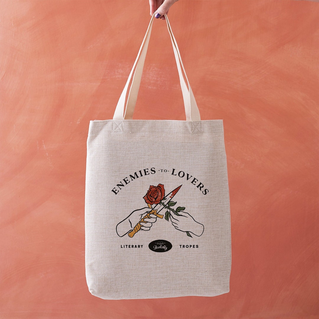 Enemies to Lovers Literary Trope Tote Bag Buchliebhaber - Etsy Österreich