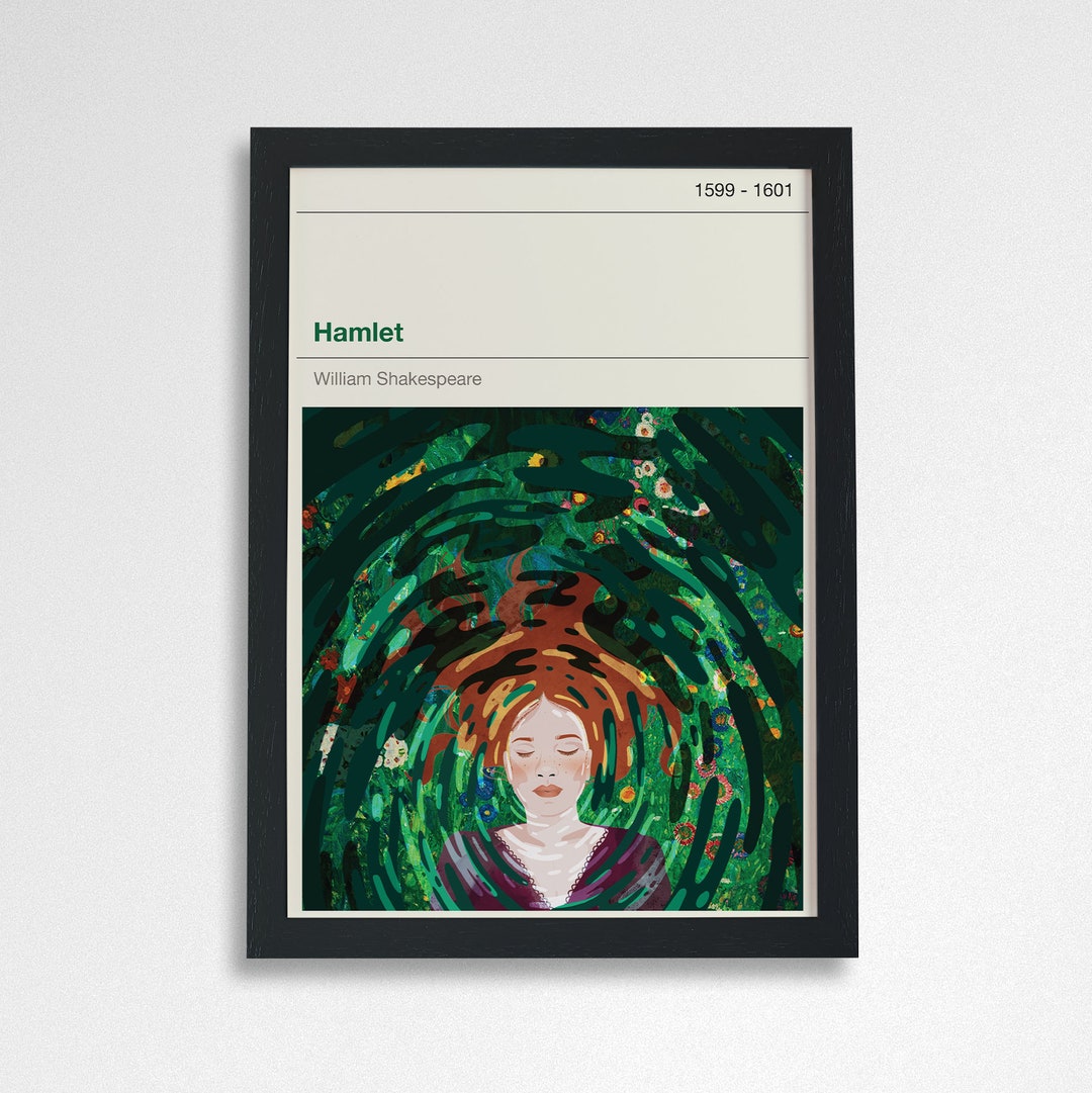Hamlet - Book Print - William Shakespeare - Etsy