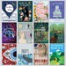 Classic Book Cover Postcard Set - 12 Postcards - Literary Postcards ...