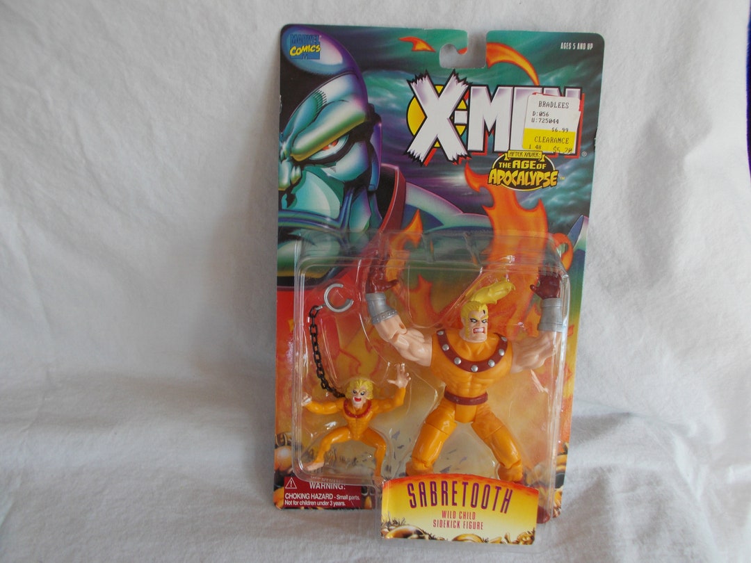 1995 Marvel Comics X- Man the Age of Apocalypse Sabretooth Wild Child ...