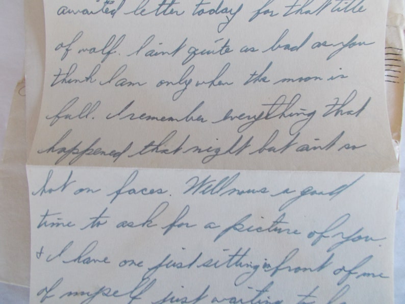 Vintage 12 1940s Letters to Helen From Service Men - Etsy