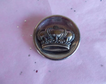 Large Metal Button - Etsy