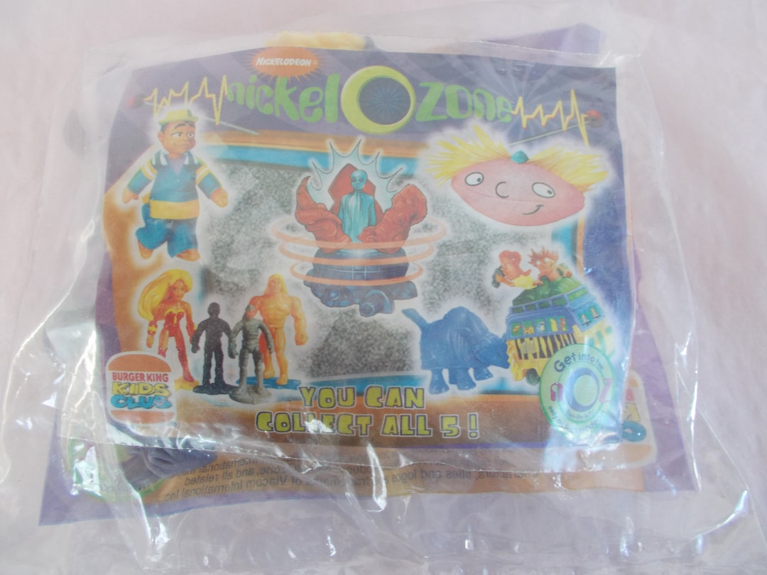 Vintage 1998 New in Package Burger King Nickel Zone Toy Nickelodeon ...