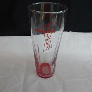 Vintage Tall Budweiser Glass - Etsy