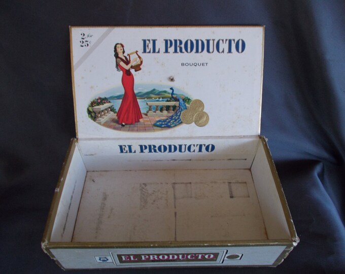 Vintage El Producto Cigar Box - Etsy