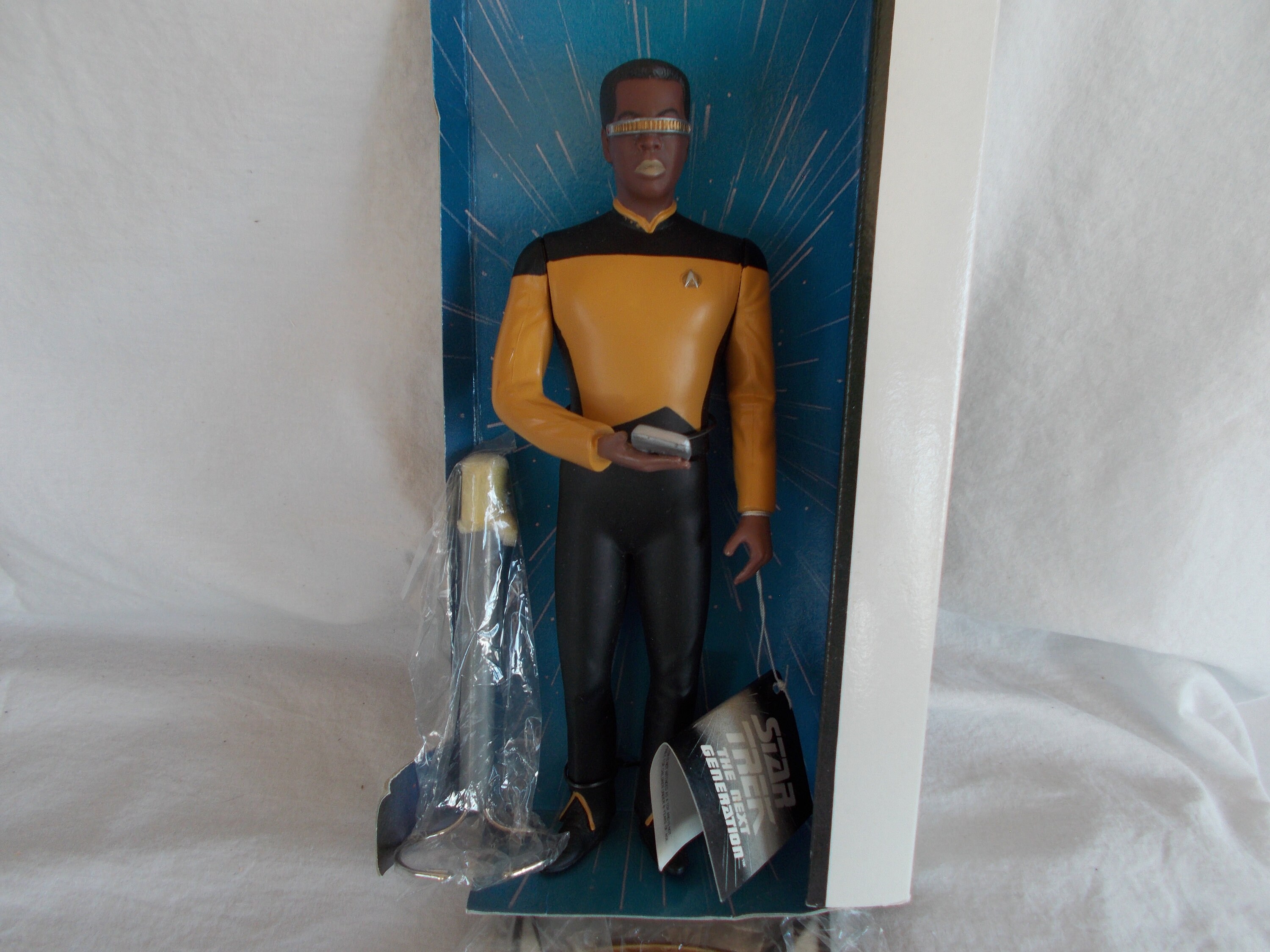 Vintage Star Trek LT. Commander Geordi LA Forge Doll | Etsy