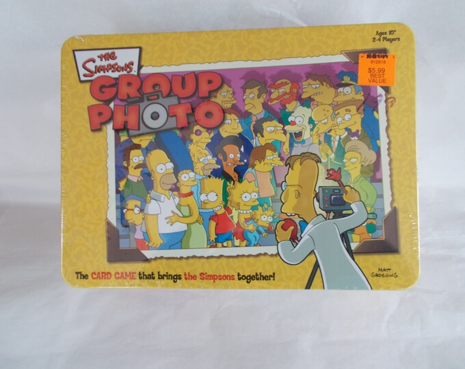 Vintage 2003 Never Opened the Simpsons Group Photo Card Game - Etsy