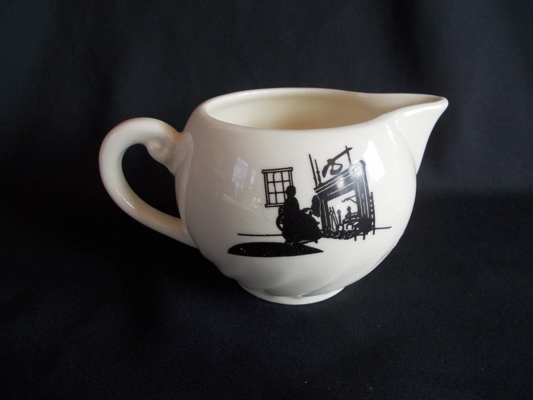 Vintage Small Silhouette Creamer - Etsy