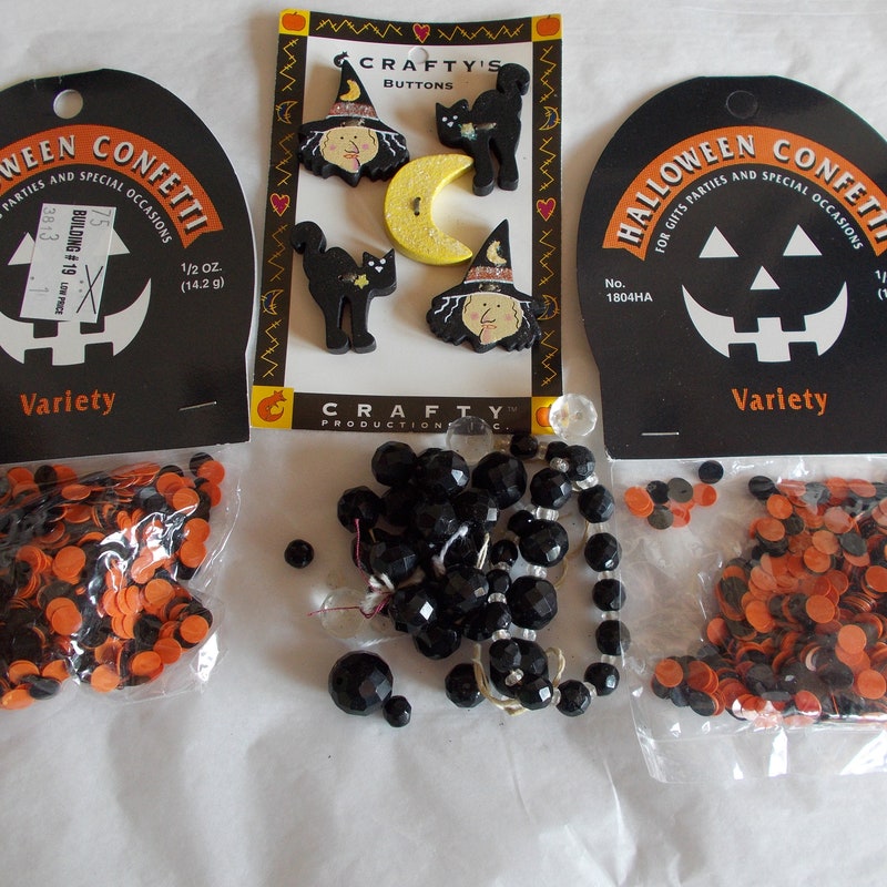 Halloween Buttons - Etsy