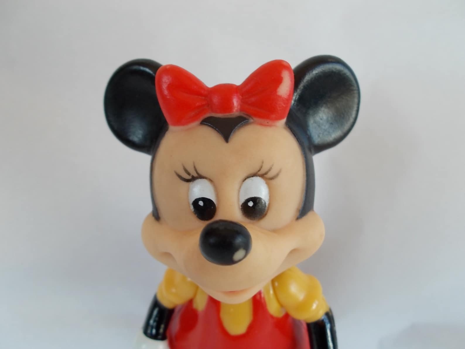 Vintage Minnie Mouse Plastic Doll Toy | Etsy