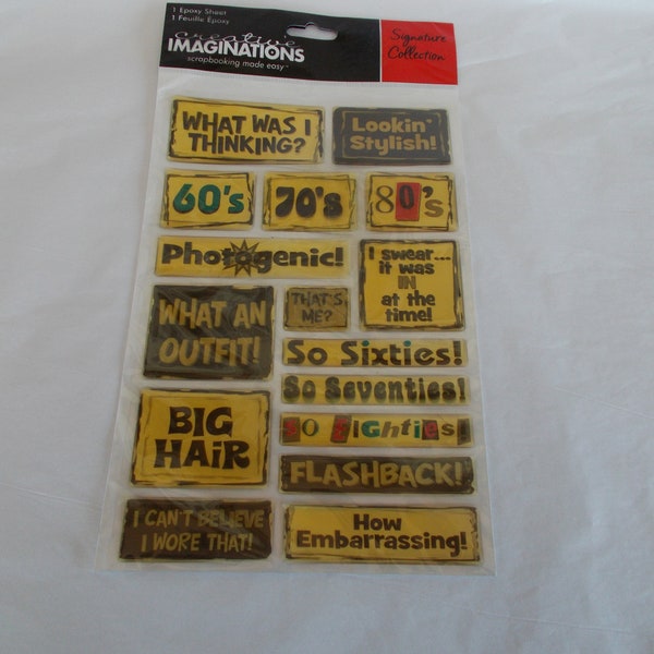 Epoxy Sticker - Etsy