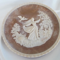 Incolay Stone Plate - the Kiss - Etsy