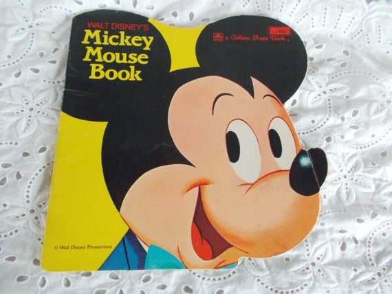 Vintage Soft Cover 1965 Mickey Mouse Book | Etsy