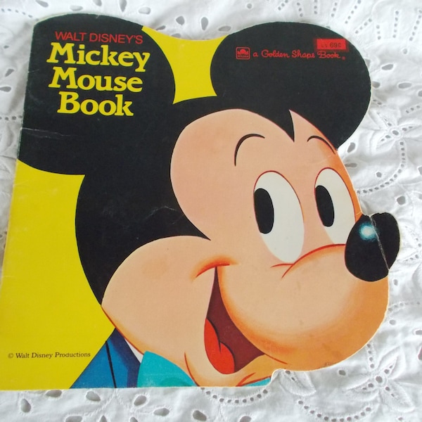 Mickey Mouse Book Cover - Etsy