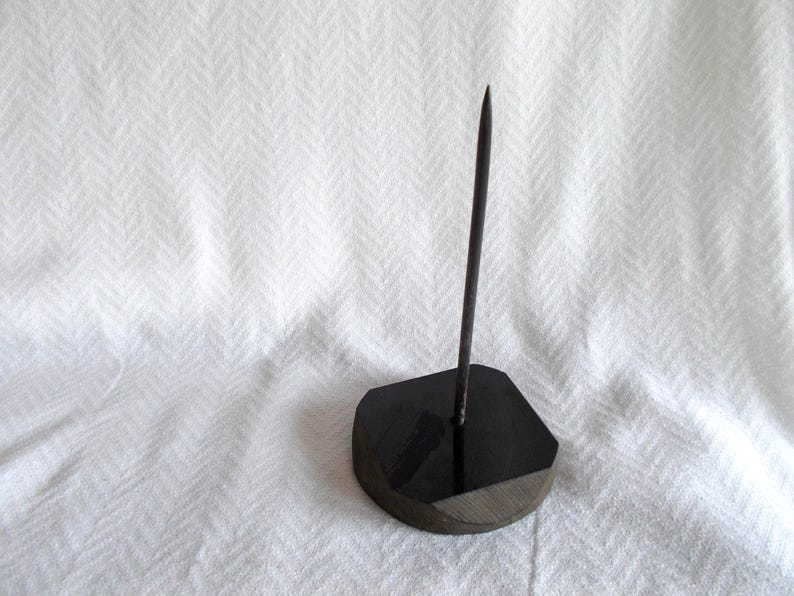 Vintage Paper Spike Bill Receipt Holder Vintage Wear - Etsy