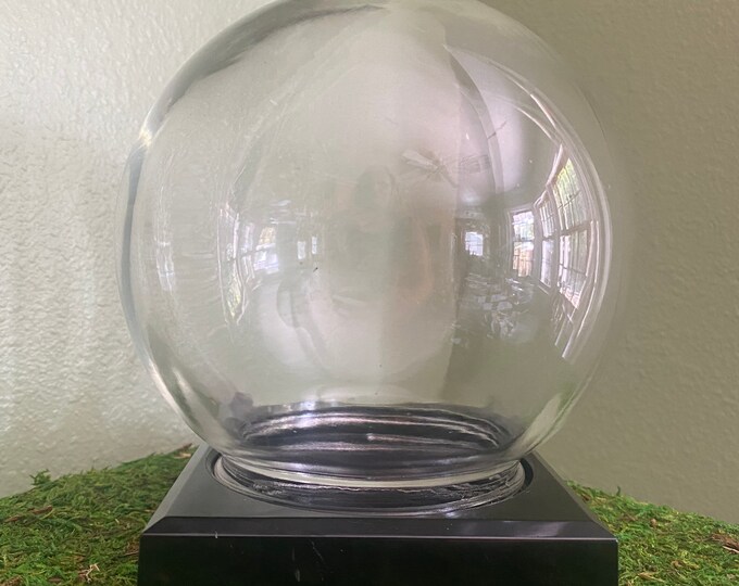 Lewis P Weil Glass Globe Terrarium Flower Display Circa 1950 - Etsy