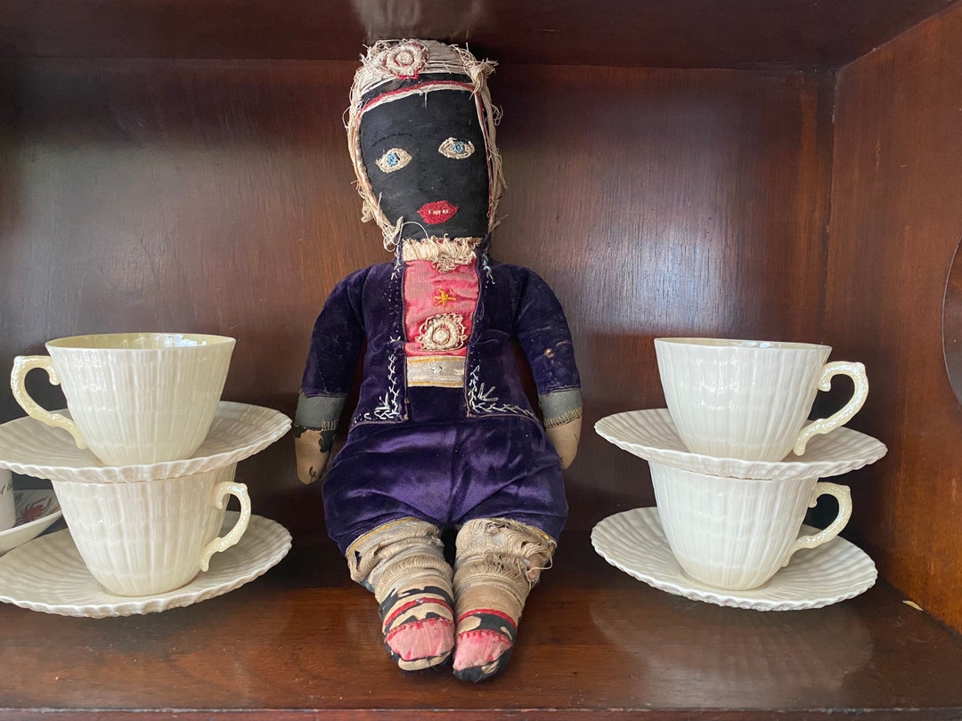 Antique Hand Sewn Doll 16” - Etsy