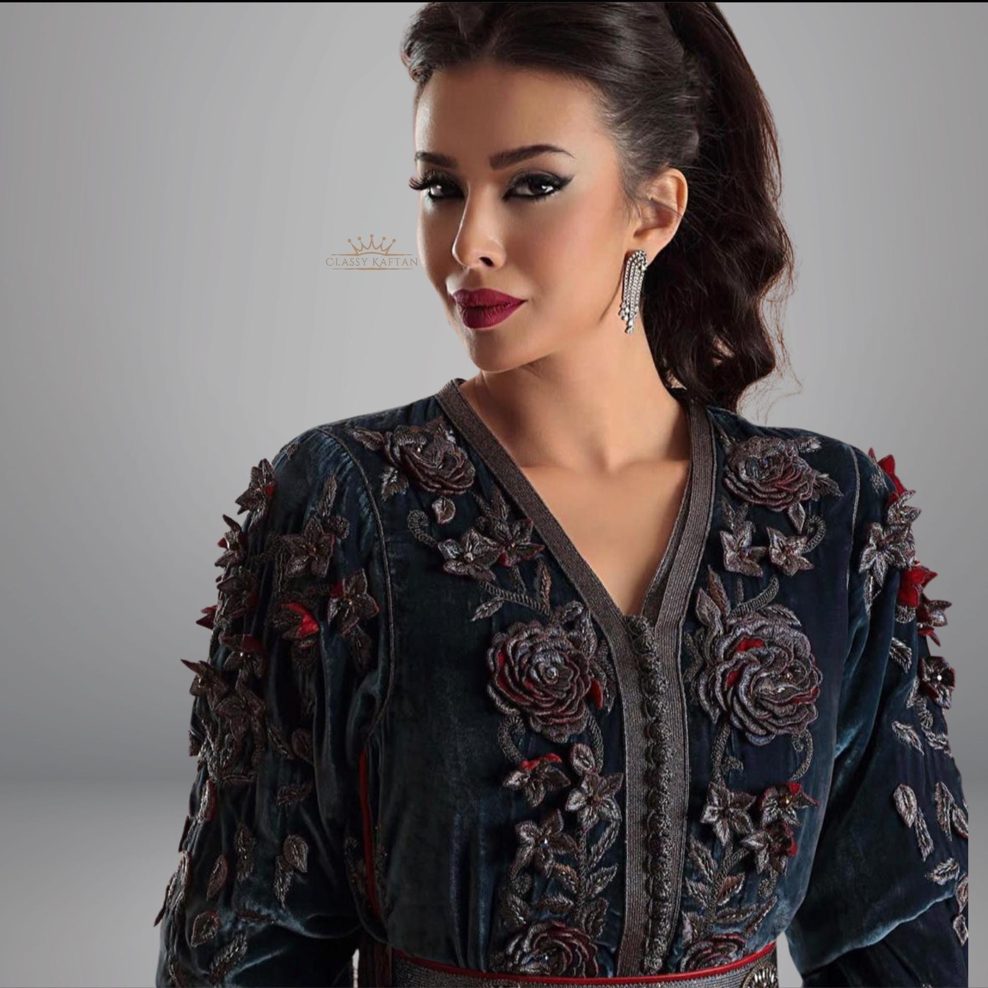 Moroccan Handmade Traditional Kaftan Dress - Etsy