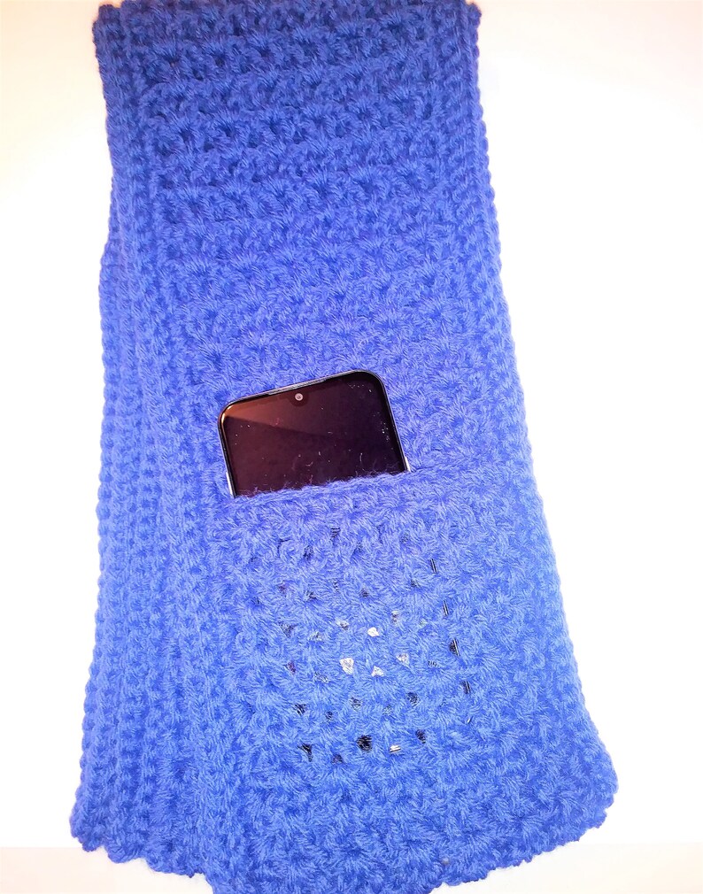 Pocket Scarf Warm Scarf Ladies Scarf Scarf With Pocket - Etsy