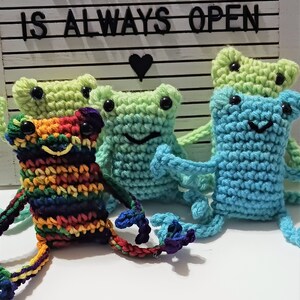 Frog Plushie, Happy Frog Stuffy, Shelf Sitter, Plushie, Crochet Frog ...